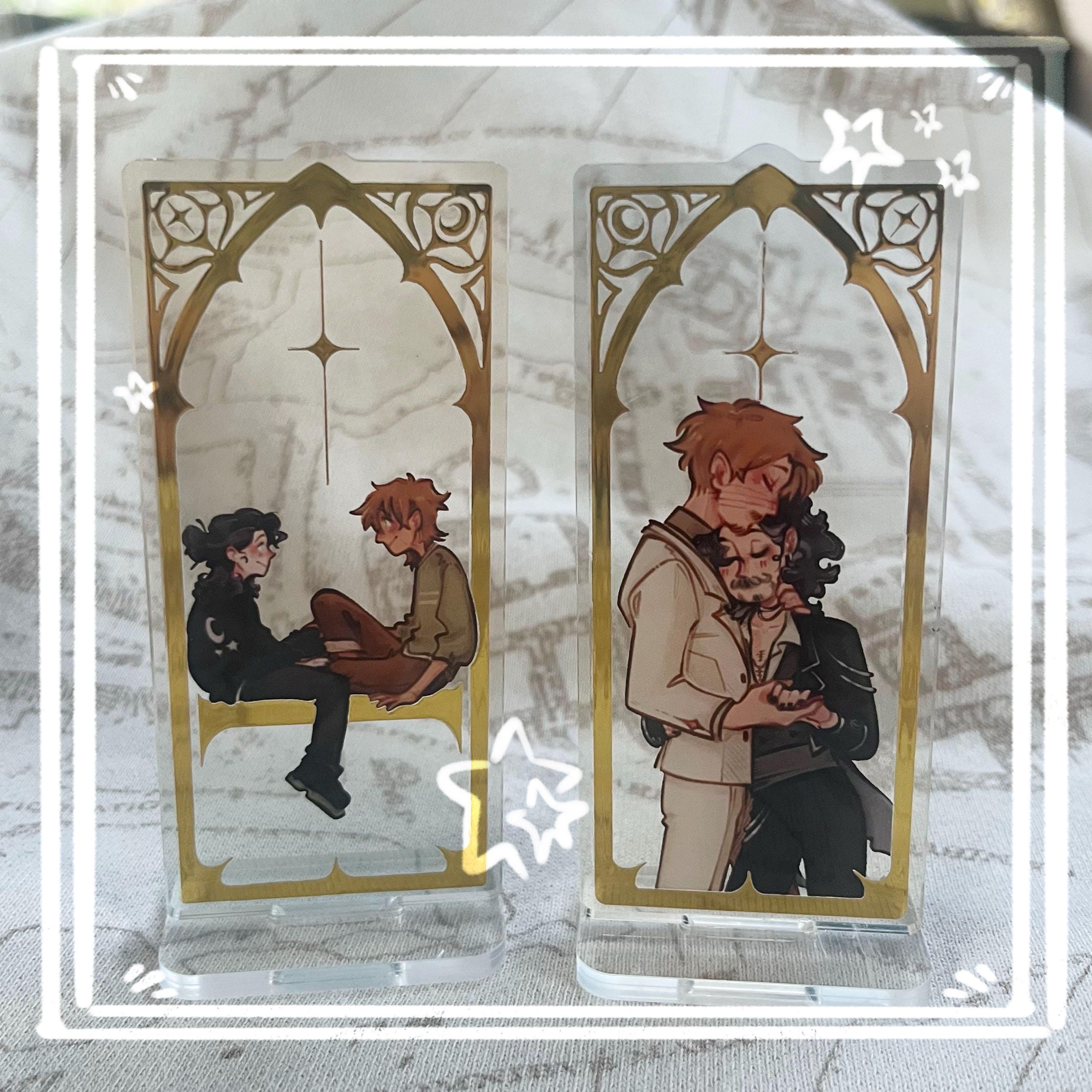 Wolfstar Gold Foil Standee - Etsy