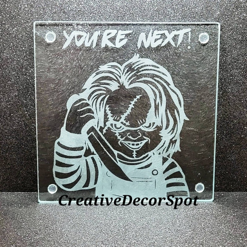 Horror Glass Tray - Etsy