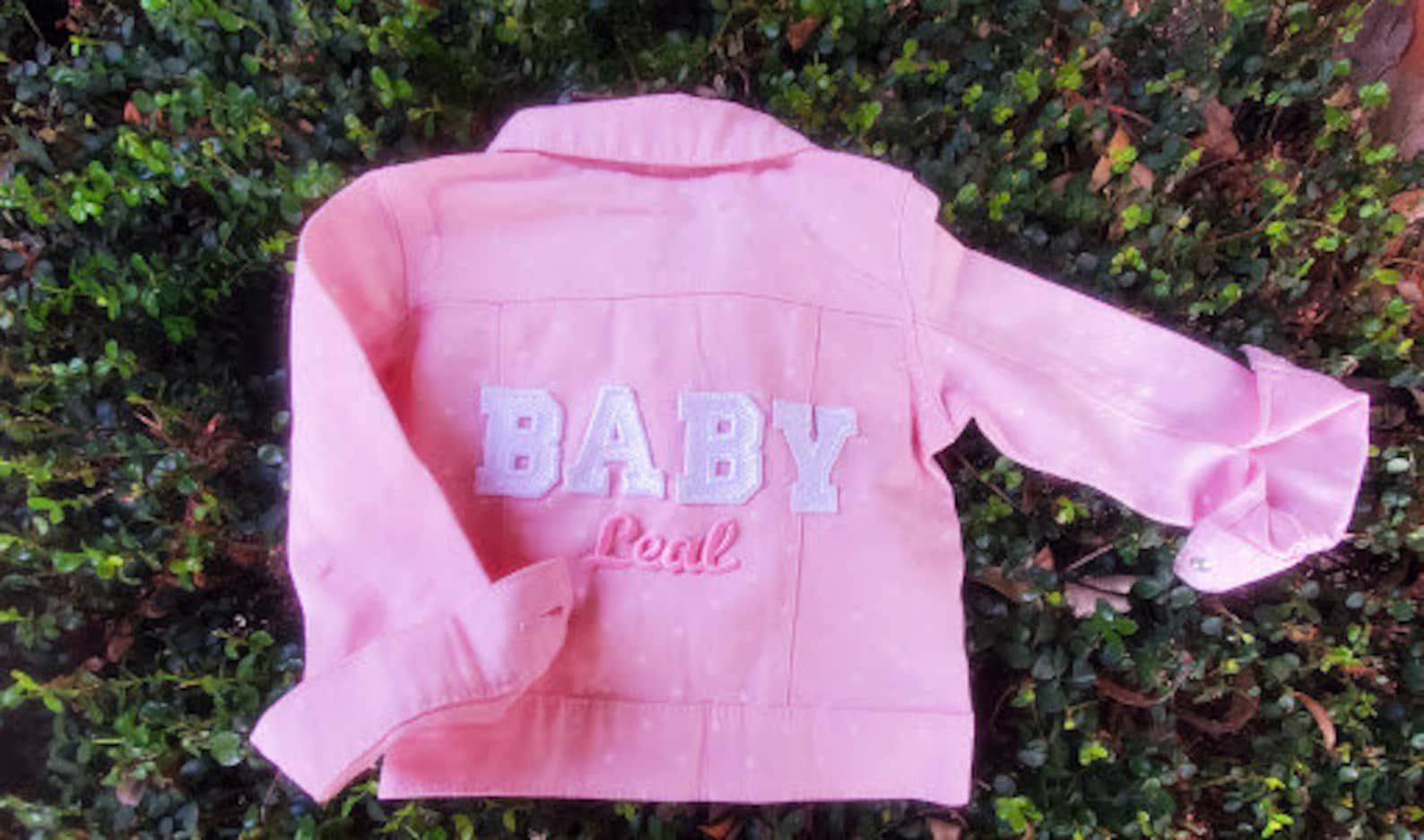 Personalized Baby Jean Jackets - Etsy