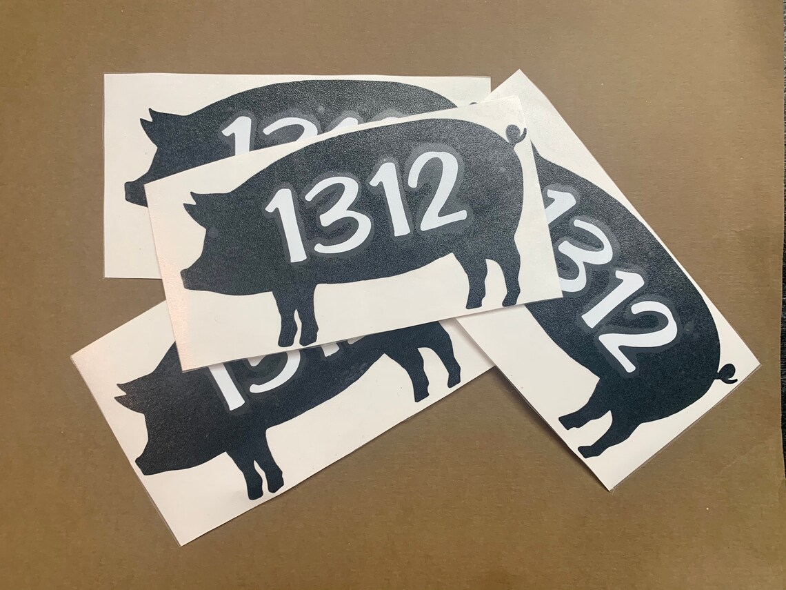 ACAB/1312 Vinyl Decal Sticker - Etsy