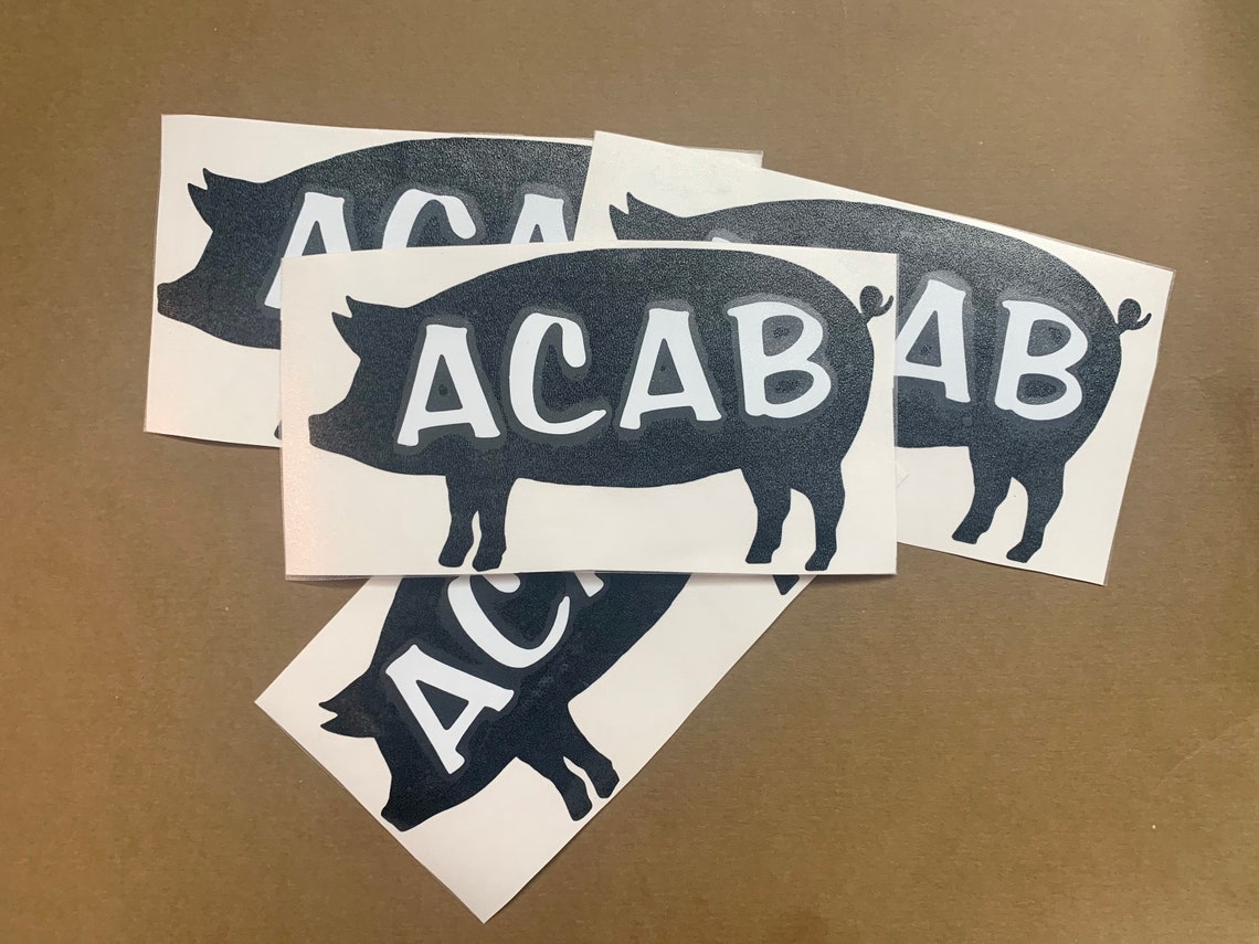 ACAB/1312 Vinyl Decal Sticker - Etsy