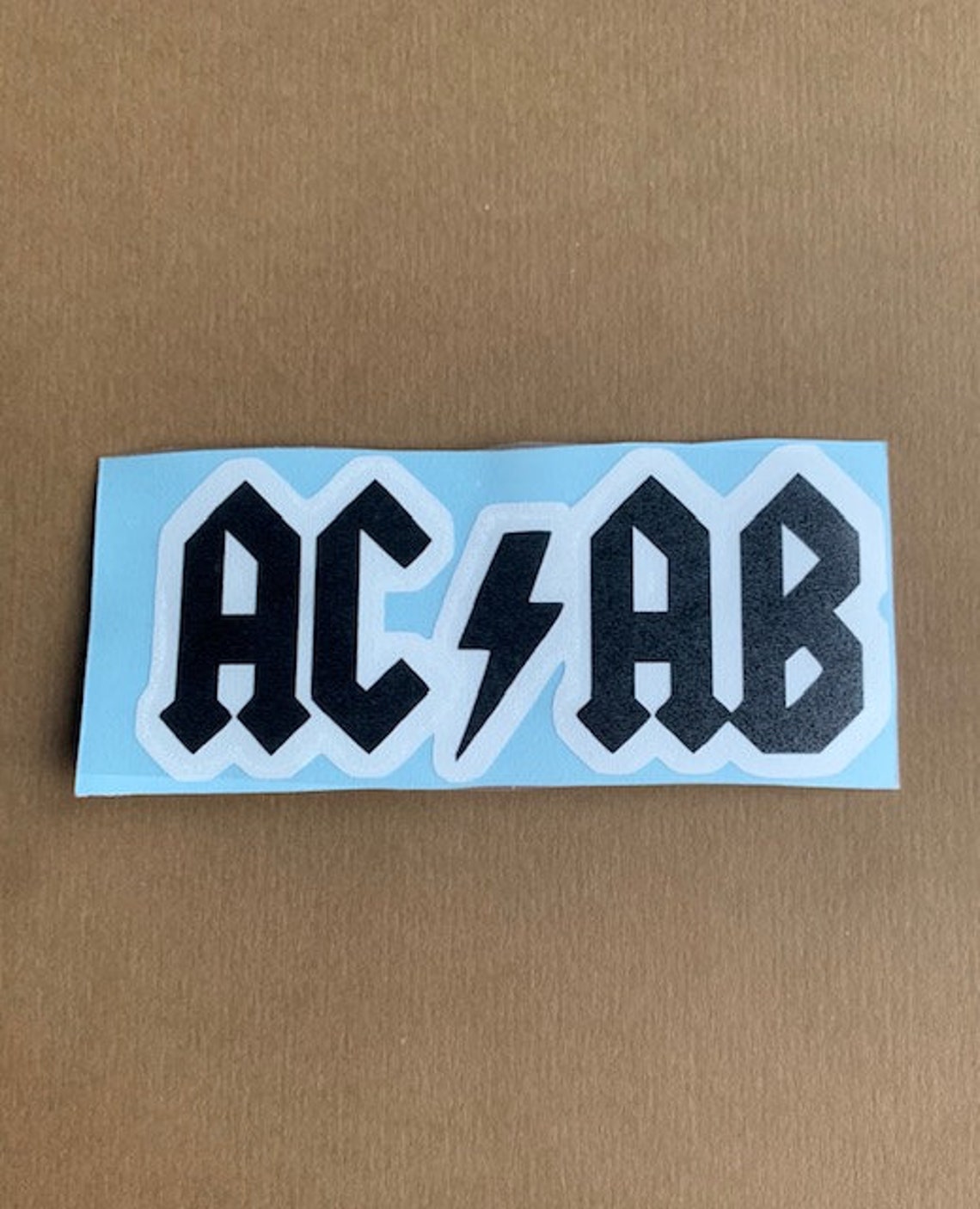 ACAB Vinyl Sticker - Etsy