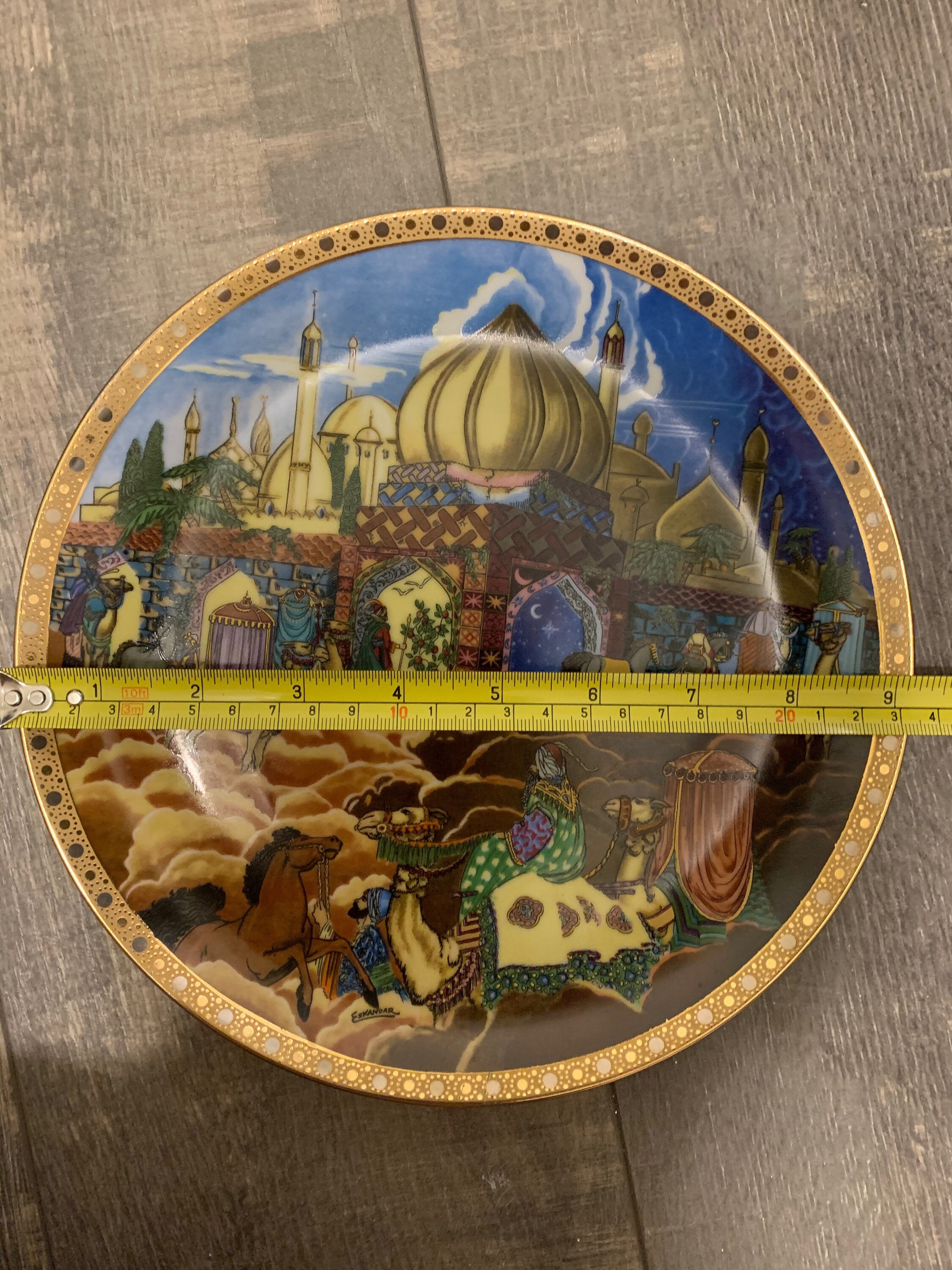 Sultan After Sultan With His Pomp Collectable Plate #3 Out of 12 (#220 ...