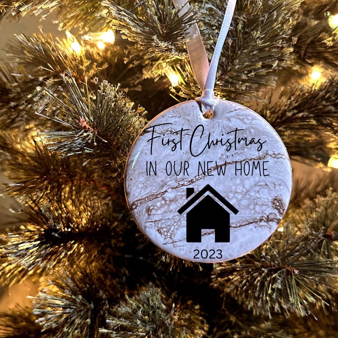 New Home Christmas Ornament: First Home, Closing Gift, 2025 - Etsy