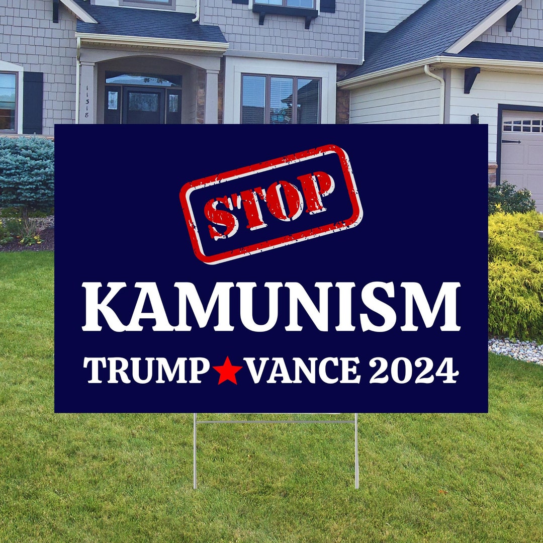 2024 Election Kamala, Yard Sign Kamala Harris, Vote Harris, Elect ...