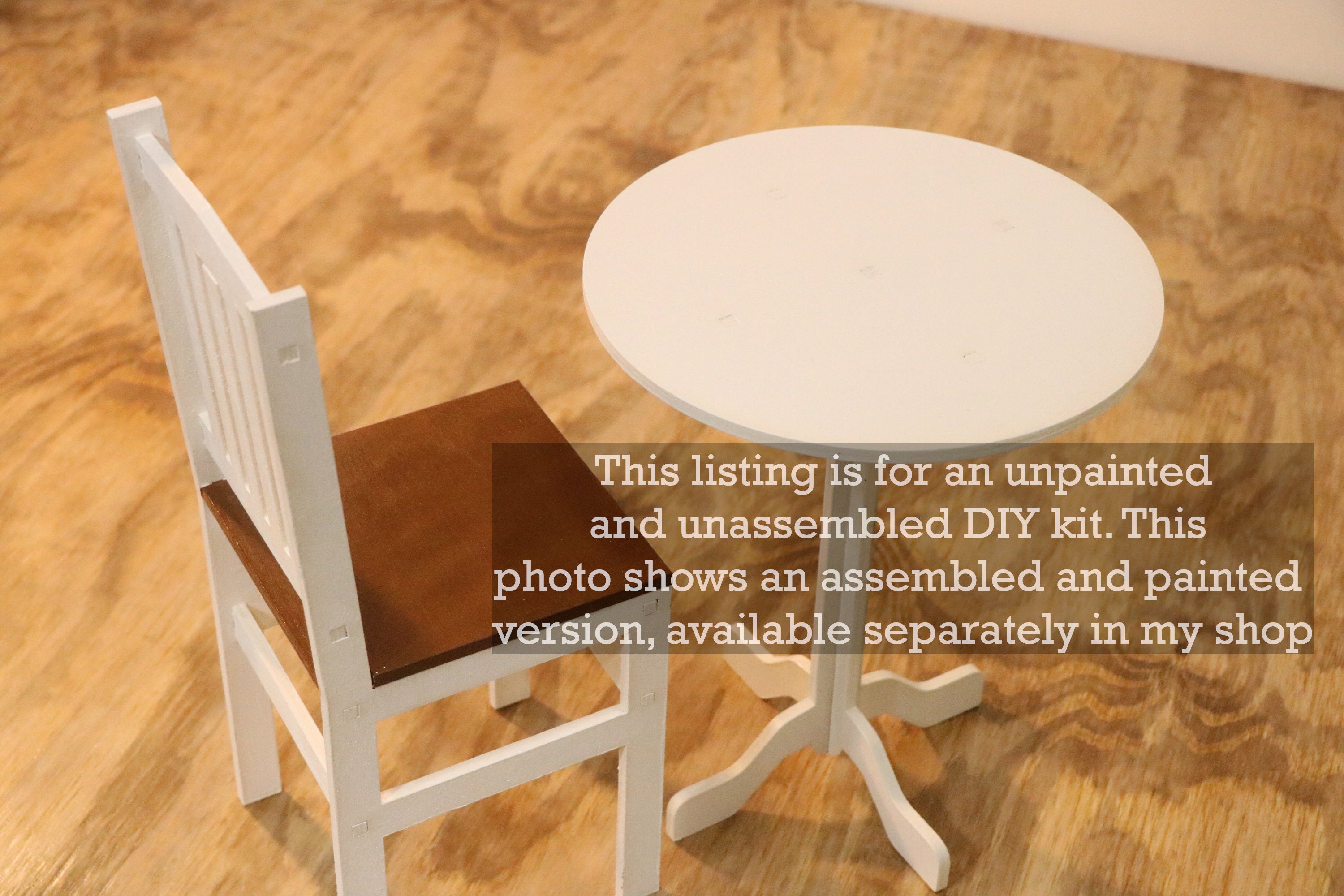 Smart Doll Table DIY Kit NOT Assembled 1/3 Scale Doll - Etsy