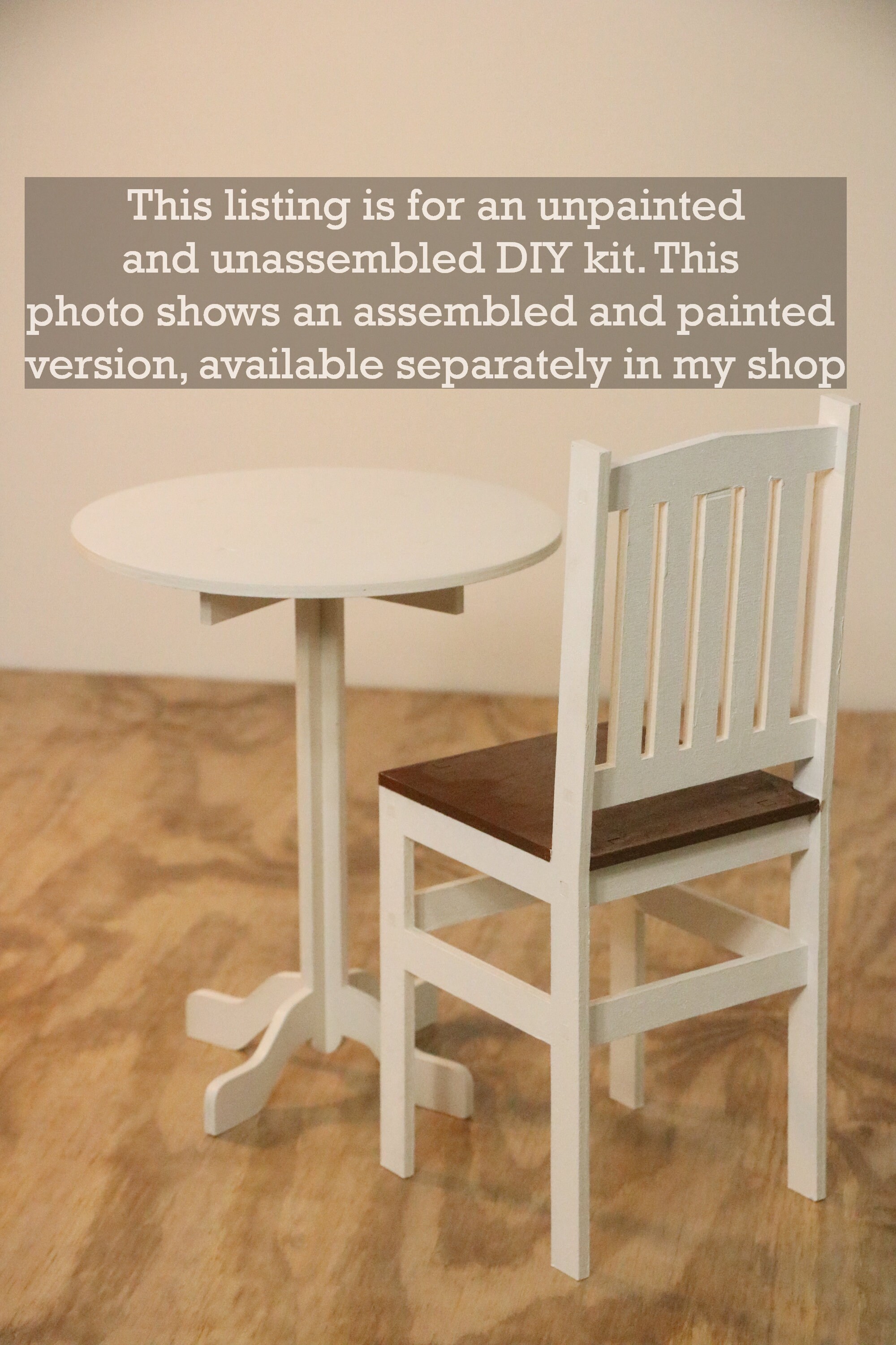 Smart Doll Table DIY Kit NOT Assembled 1/3 Scale Doll | Etsy