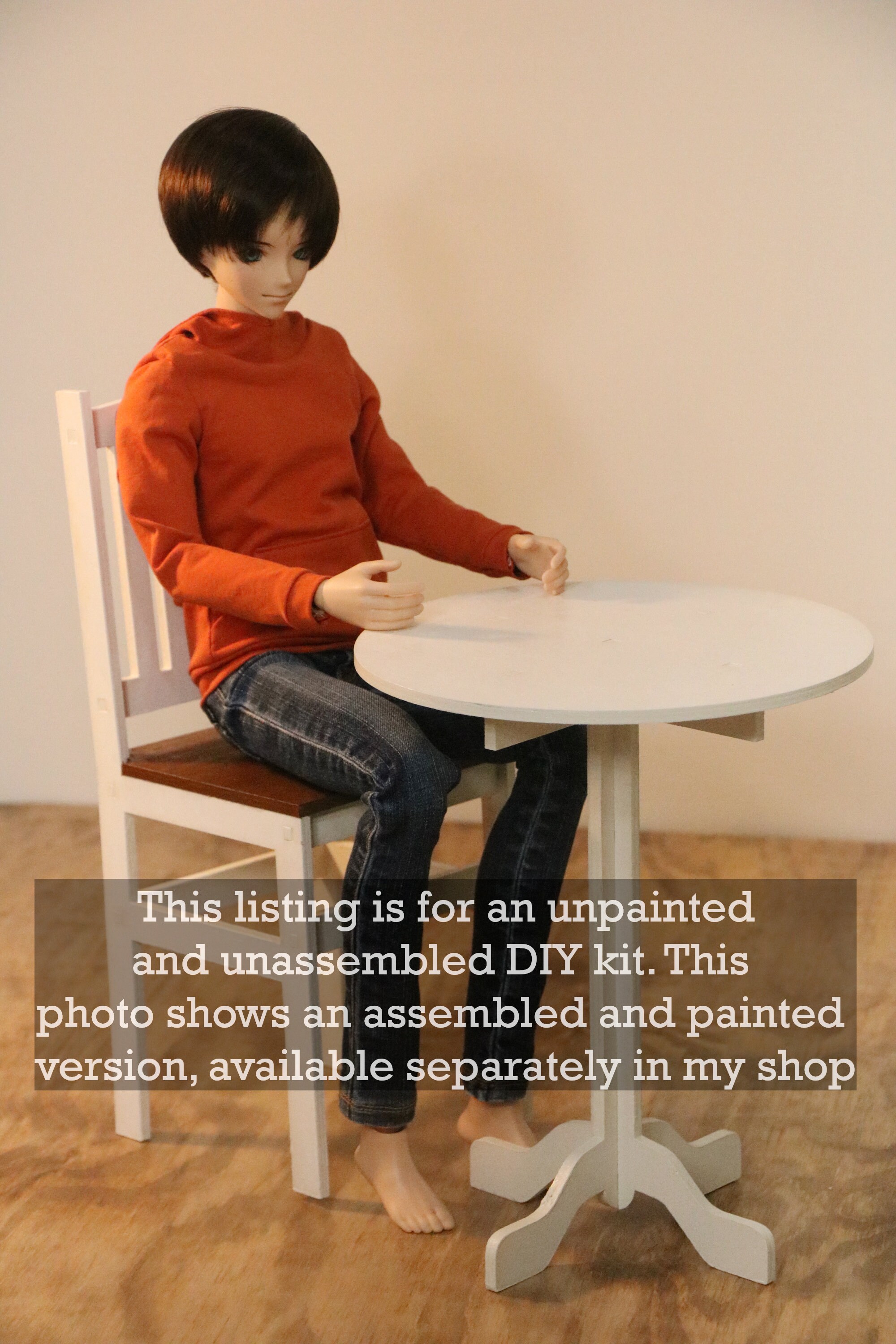 Smart Doll Table DIY Kit NOT Assembled 1/3 Scale Doll | Etsy