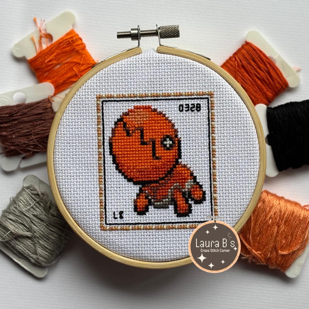 Trapinch Cross Stitch Pattern, Trapinch Digital Pattern, Video Game ...