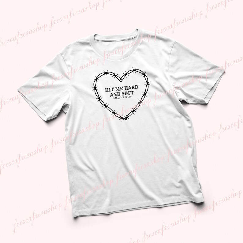 Billie Eilish Hit Me Hard and Soft Digital File, PNG, SVG, Vinyl ...