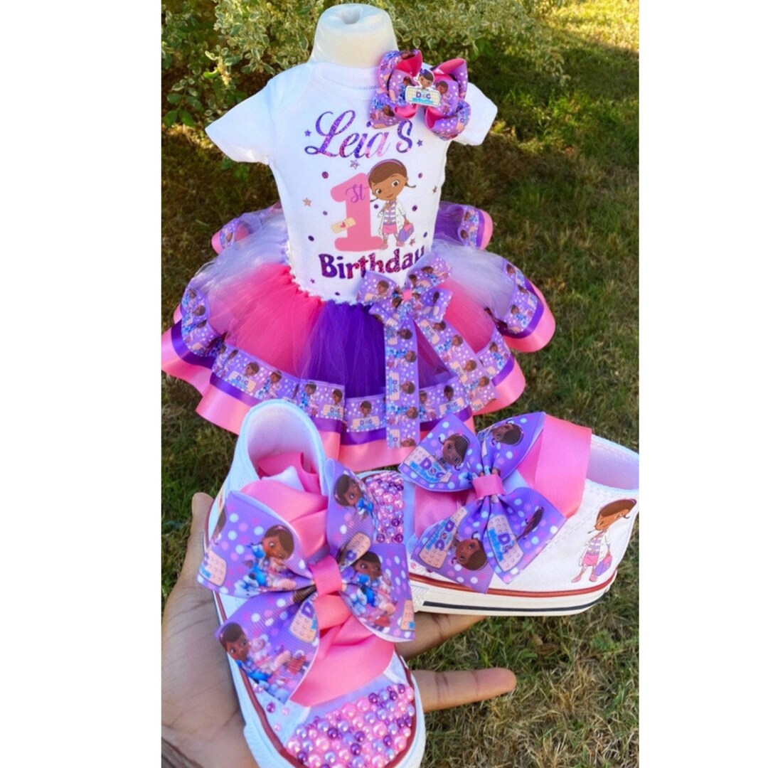 Doctor Birthday Tutu Outfit, Birthday Tutu Outfit, With Matching Bling ...
