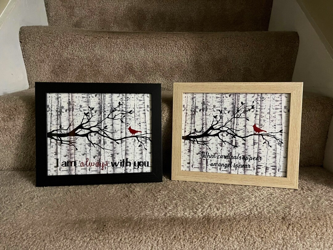 Cardinal Frame - Etsy