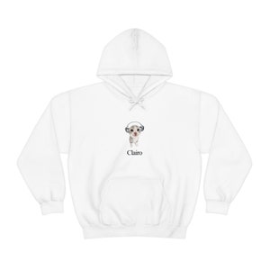 Clairo Cat Hoodie Fan Merch Cute Cat Listening to Music Funny Hoodie - Etsy