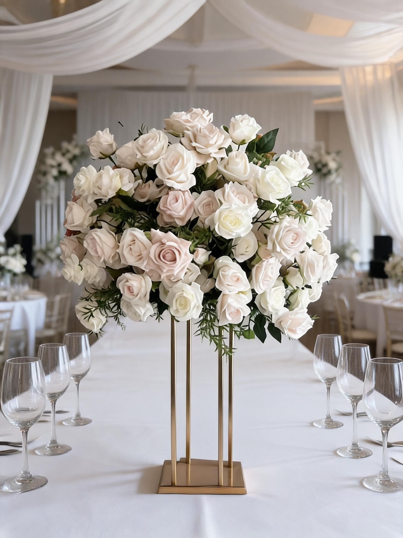 Flower Ball Centerpiece,wedding Flowers Arrangement for Table - Etsy