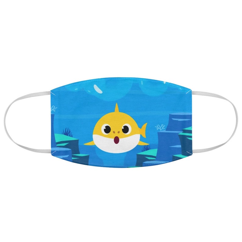 Baby Shark Face Mask | Etsy