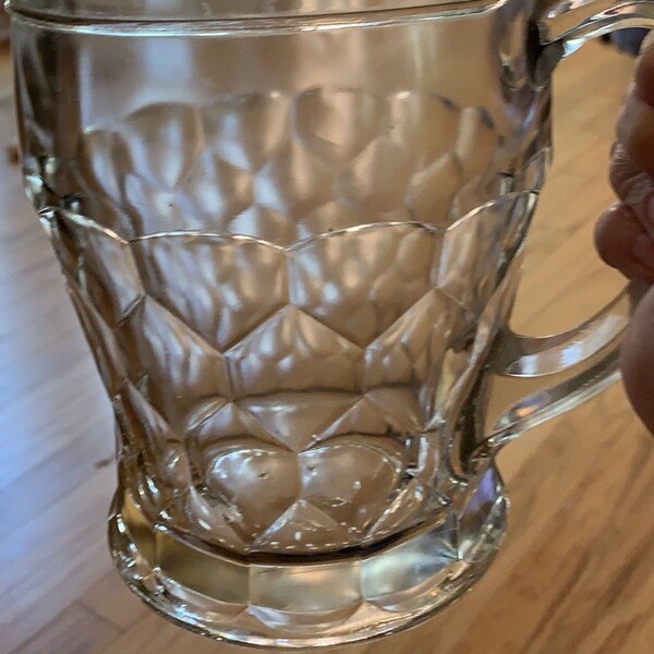 Clear Glass Pitcher - Etsy