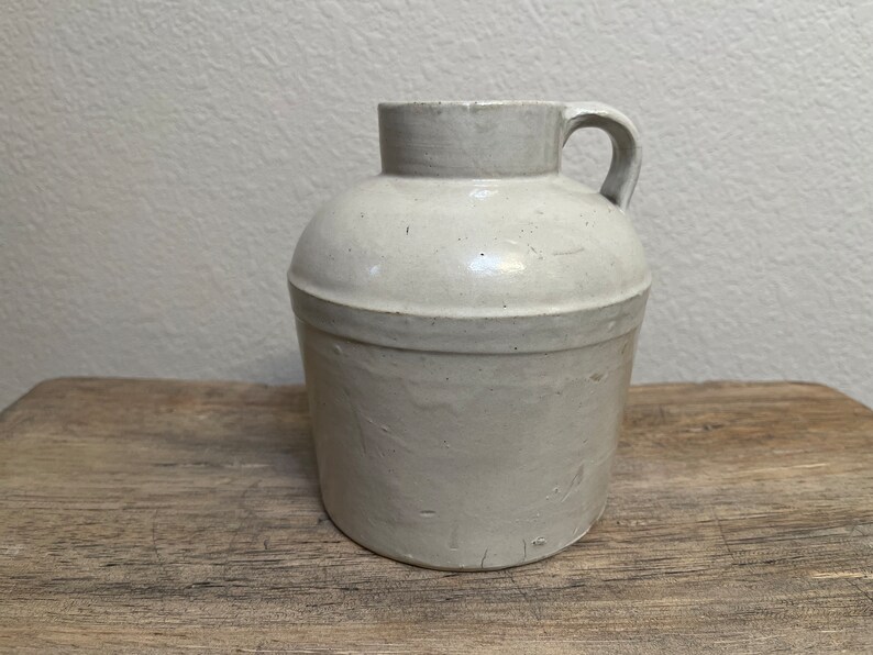 Rare Antique Red Wing Crock Vintage Ceramic Pottery Farmhouse Decor ...