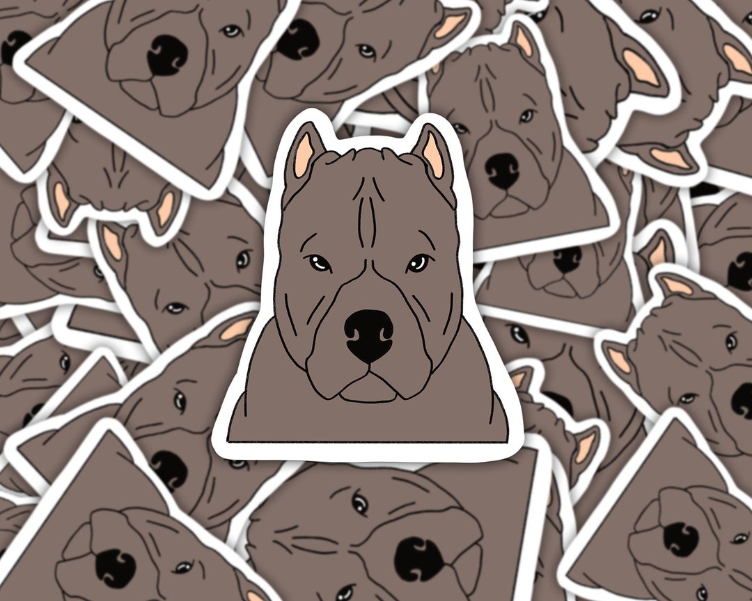 Sticker | Magnet | American Bully Sticker | Pit Bull Magnet | Pit Bull ...