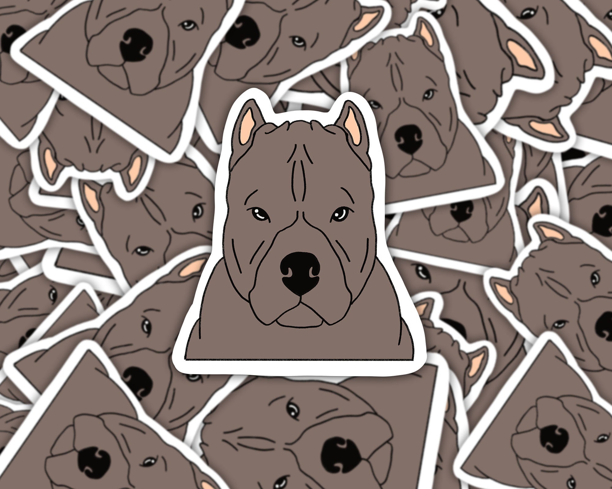 Sticker | Magnet | American Bully Sticker | Pit Bull Magnet | Pit Bull ...