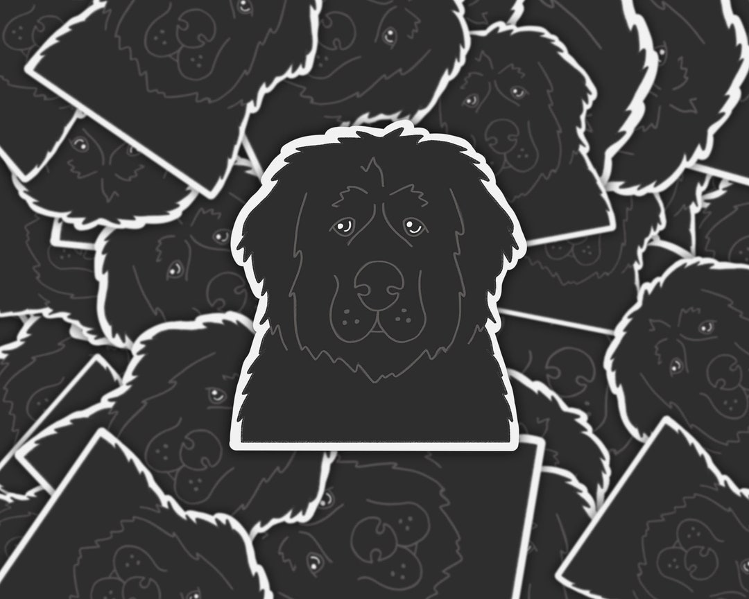 Sticker | Magnet | Newfoundland Dog Sticker | Newfoundland | Newfy ...