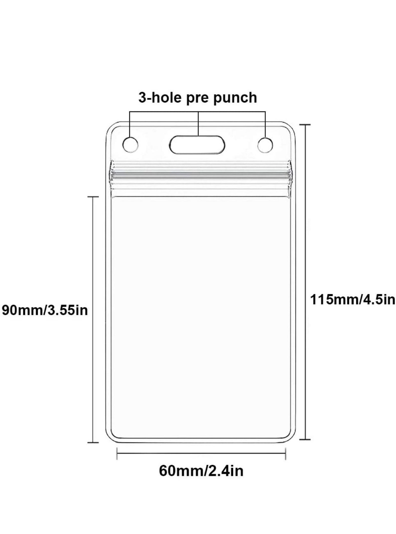 Comprehensive Badge Card for ID Badge Clip Reel Reference - Etsy
