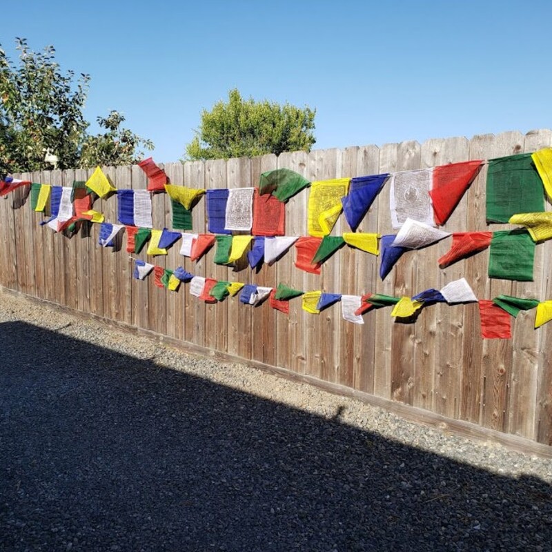 Peace Prayer Flags - Etsy
