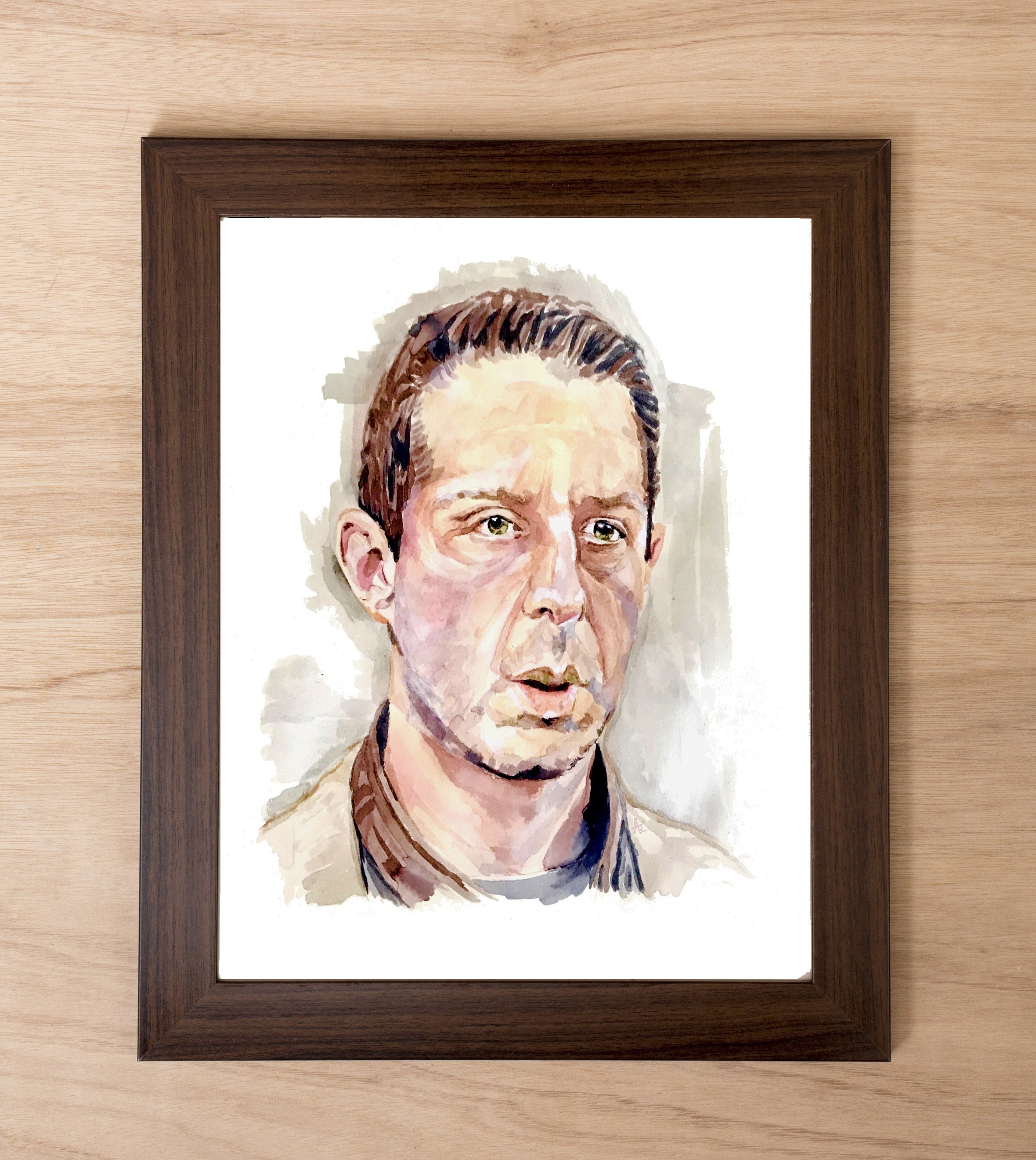 Kendall Roy Hand-painted Watercolor Succession Print - Etsy