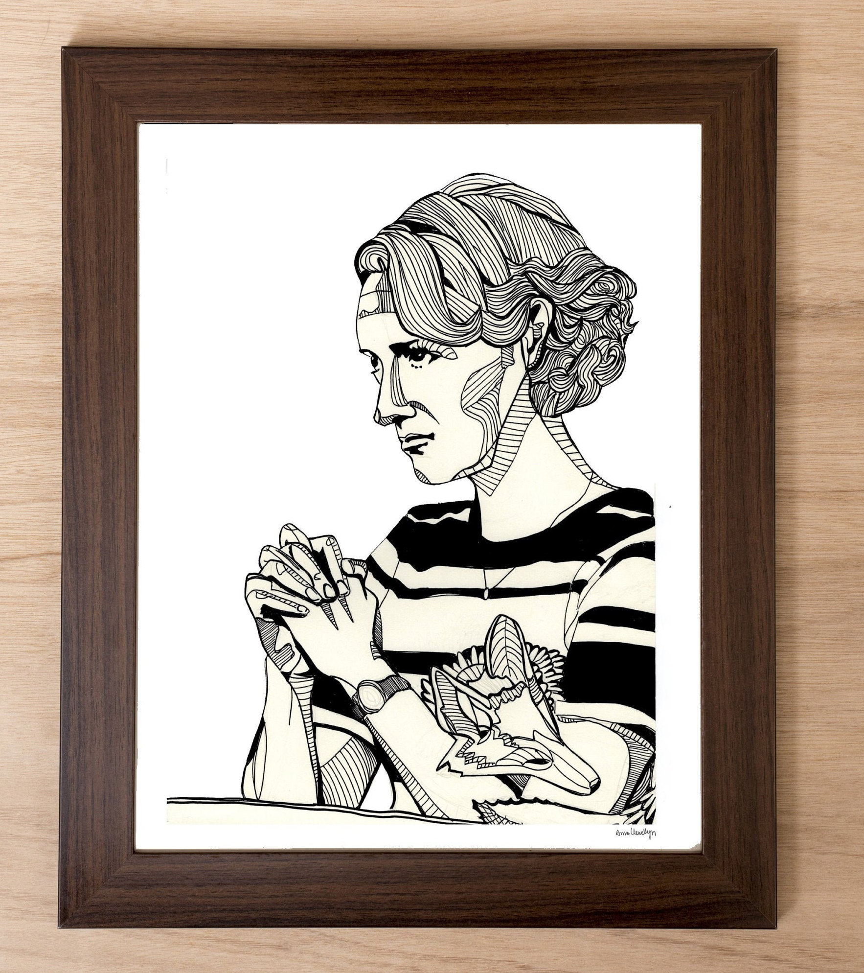 Fleabag and Fox- Hand Drawn Fleabag Art Print - Etsy