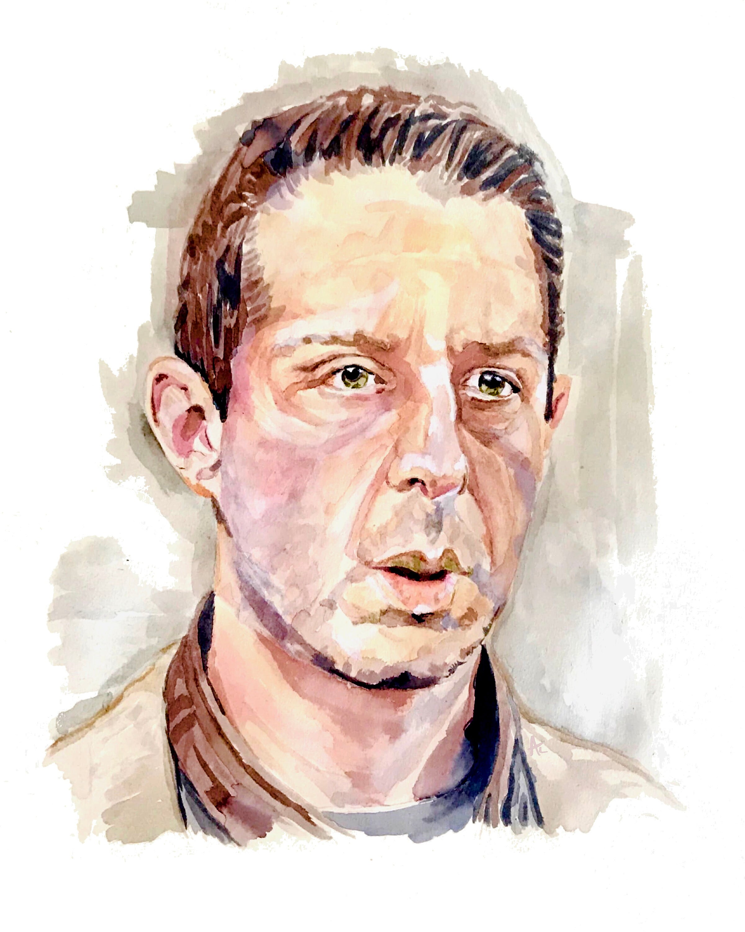 Kendall Roy Hand-painted Watercolor Succession Print - Etsy