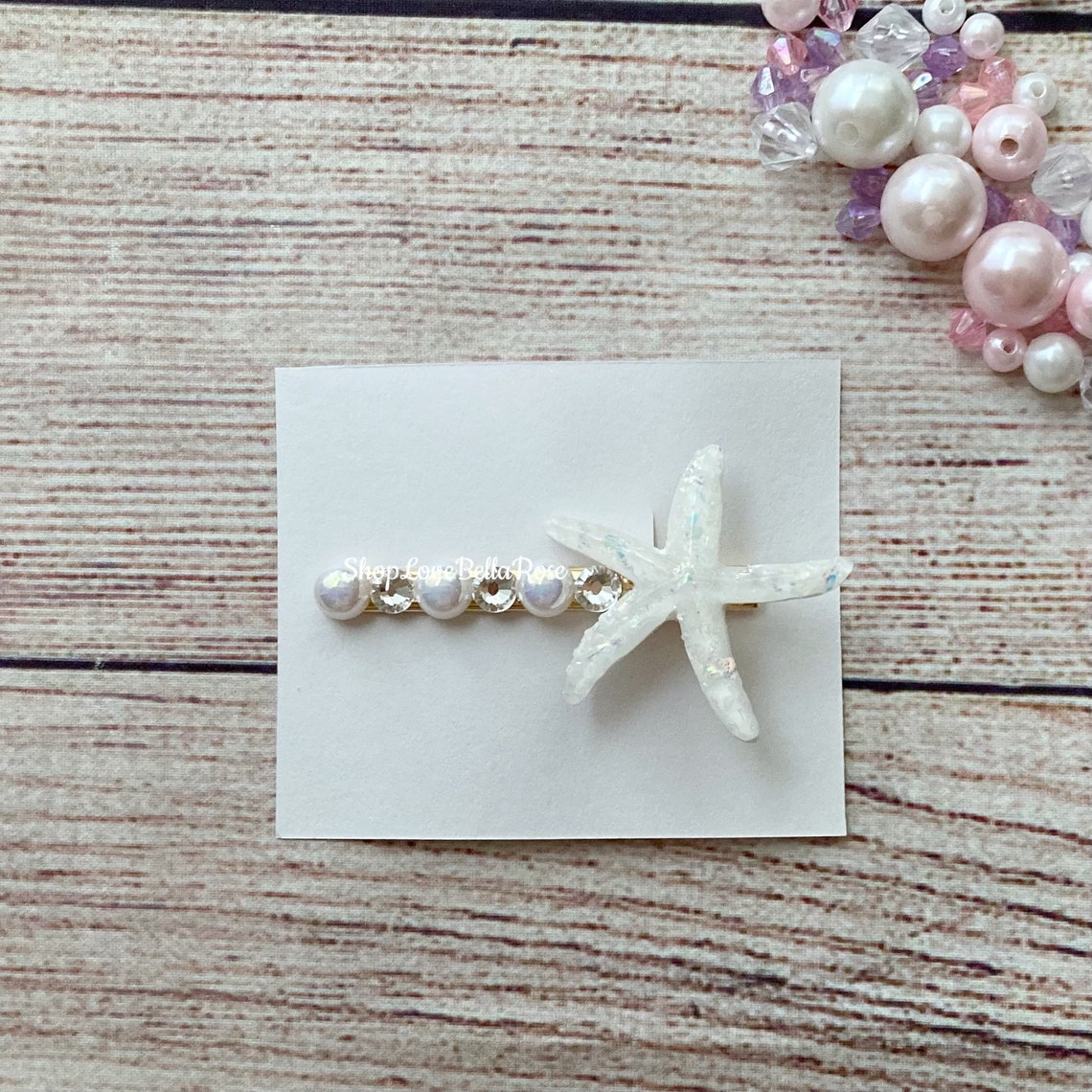 Starfish & Shell Hair Clips Beach Theme Hair Clips for Girls - Etsy