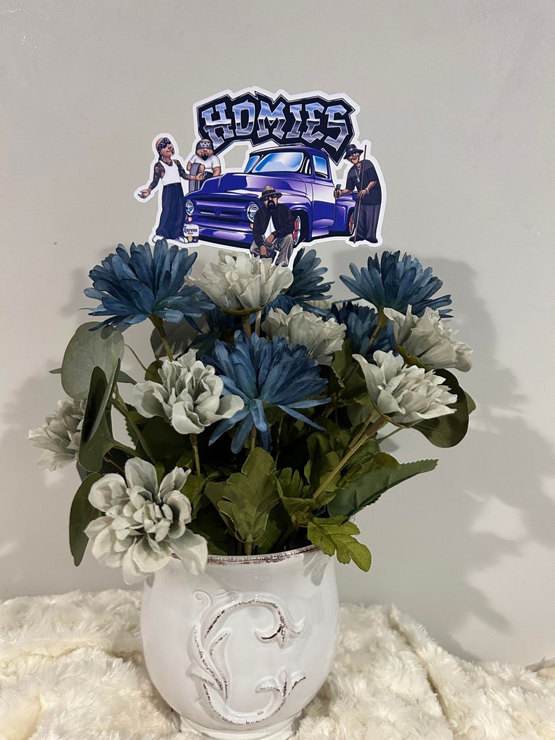 1pc Cholo Homies Centerpiece Cholo Cake Topper Homies - Etsy