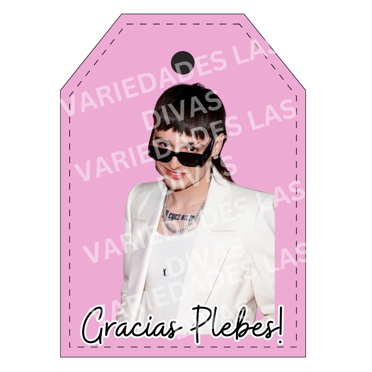 Peso Pluma Thank You Tags 12pc Gracias Plebes Tag Birthday - Etsy