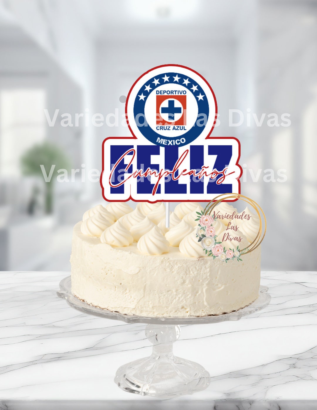 Futbol Mexicano Inspired Cake Topper, Personalized Cake Topper, Soccer ...