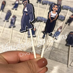 Homies Cupcake Toppers, 24 Pack, Lil Homies, Chola Party, Homies Party ...