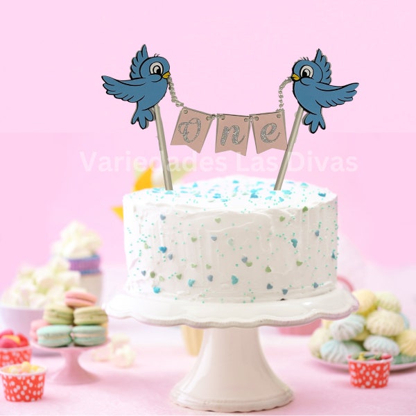 Bird Cake Topper - Etsy