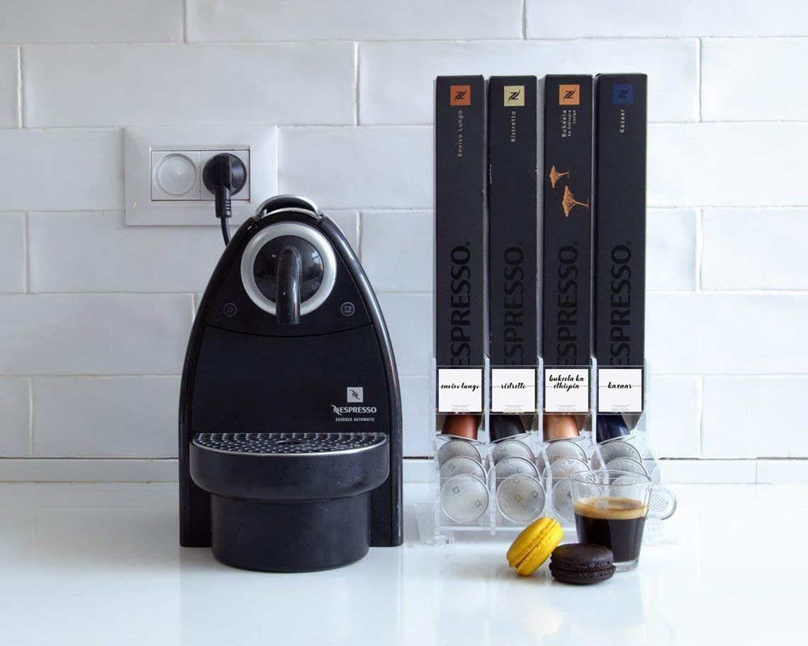 Nespresso Coffee Pods Capsules Labels Customizable Square | Etsy