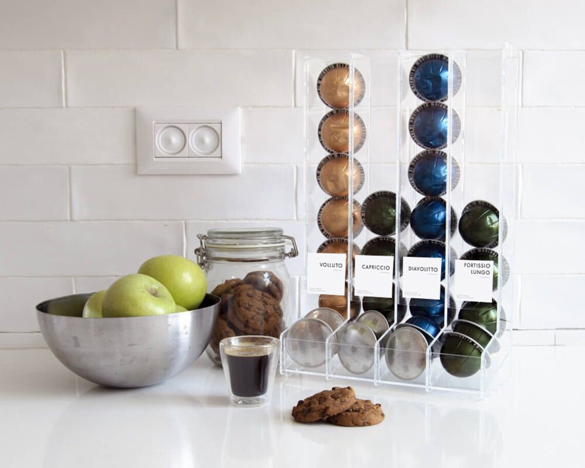 Nespresso Coffee Pods Capsules Labels Customizable Square | Etsy