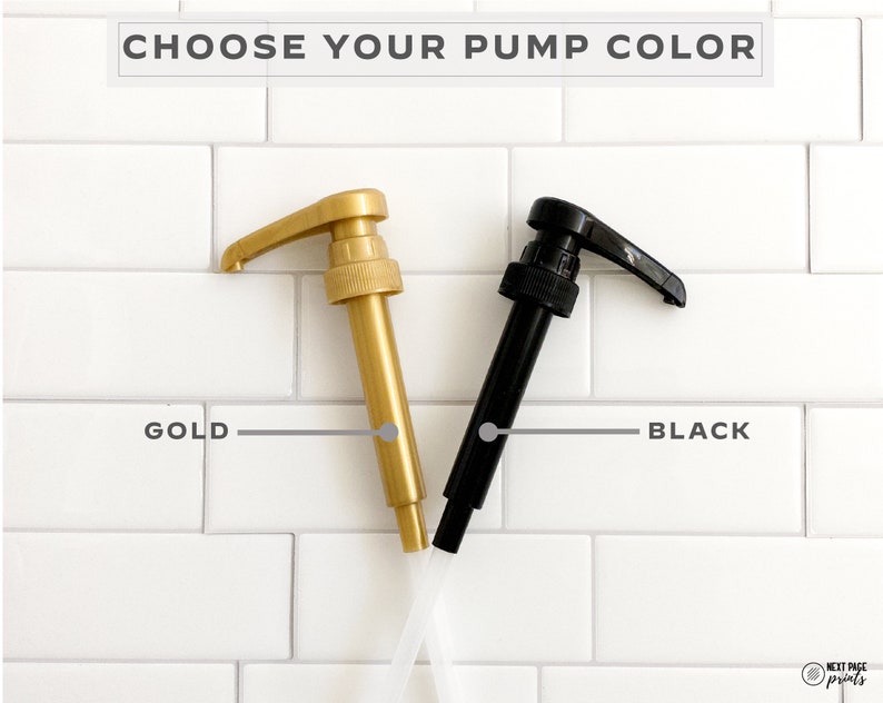 Coffee Flavor Syrup Dispenser Arch Shape Custom Label | Etsy