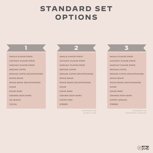 Coffee Tea Cocoa Bar Station Labels • Coffee Flavor Syrup Labels • Home ...