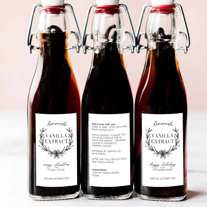 Vanilla Labels - Etsy