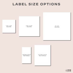 Nespresso Coffee Pods Capsules Labels • Customizable • Square Rectangle ...