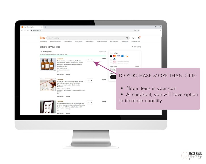 Modern Circle Pantry Food Labels Customizable Round - Etsy
