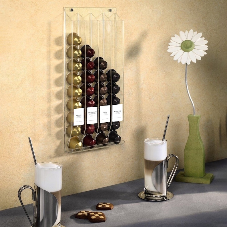 Nespresso Coffee Pods Capsules Labels • Customizable • Square Rectangle ...