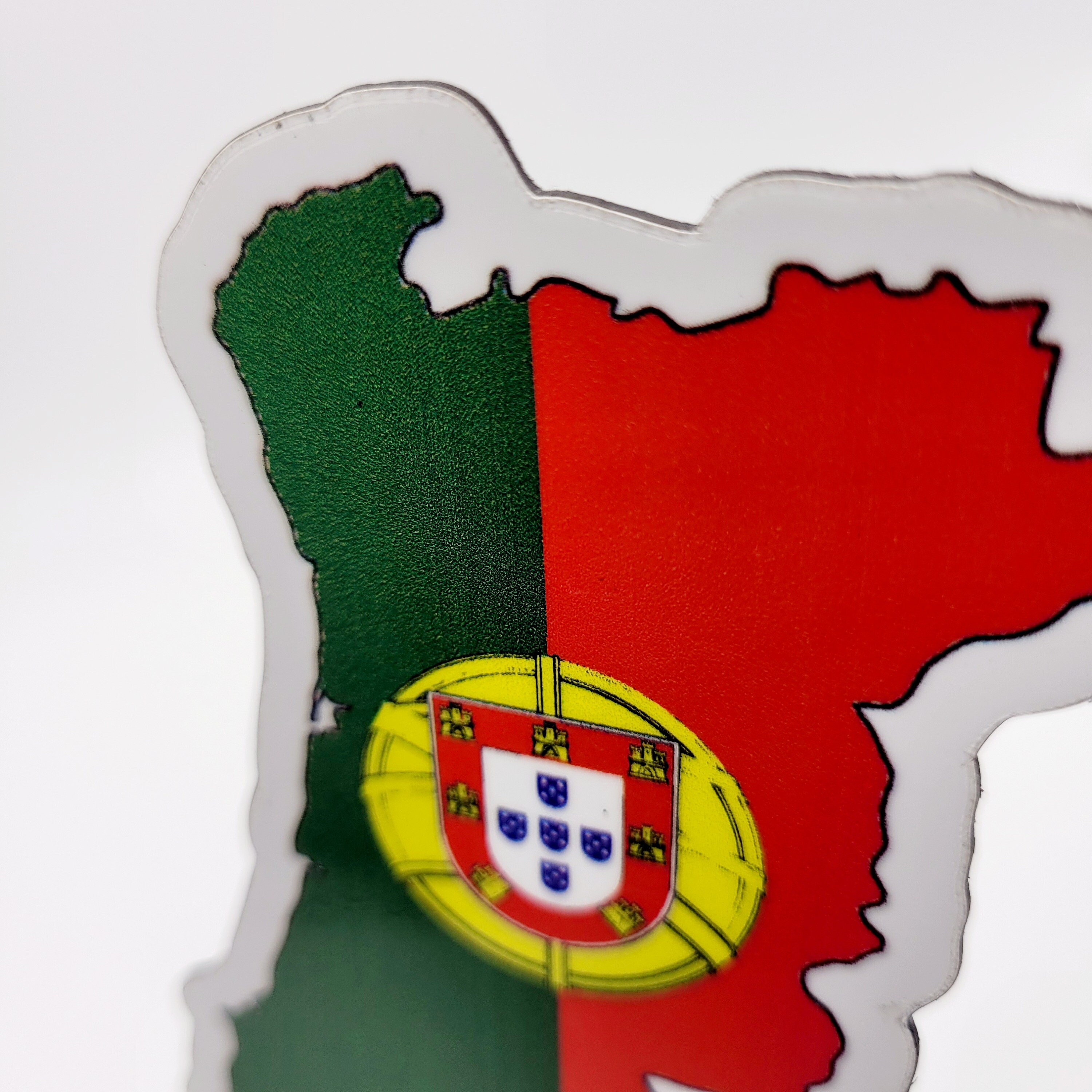 Portugal Mapag™ Magnetic Map and Flag Decal canada Wide Free - Etsy Canada