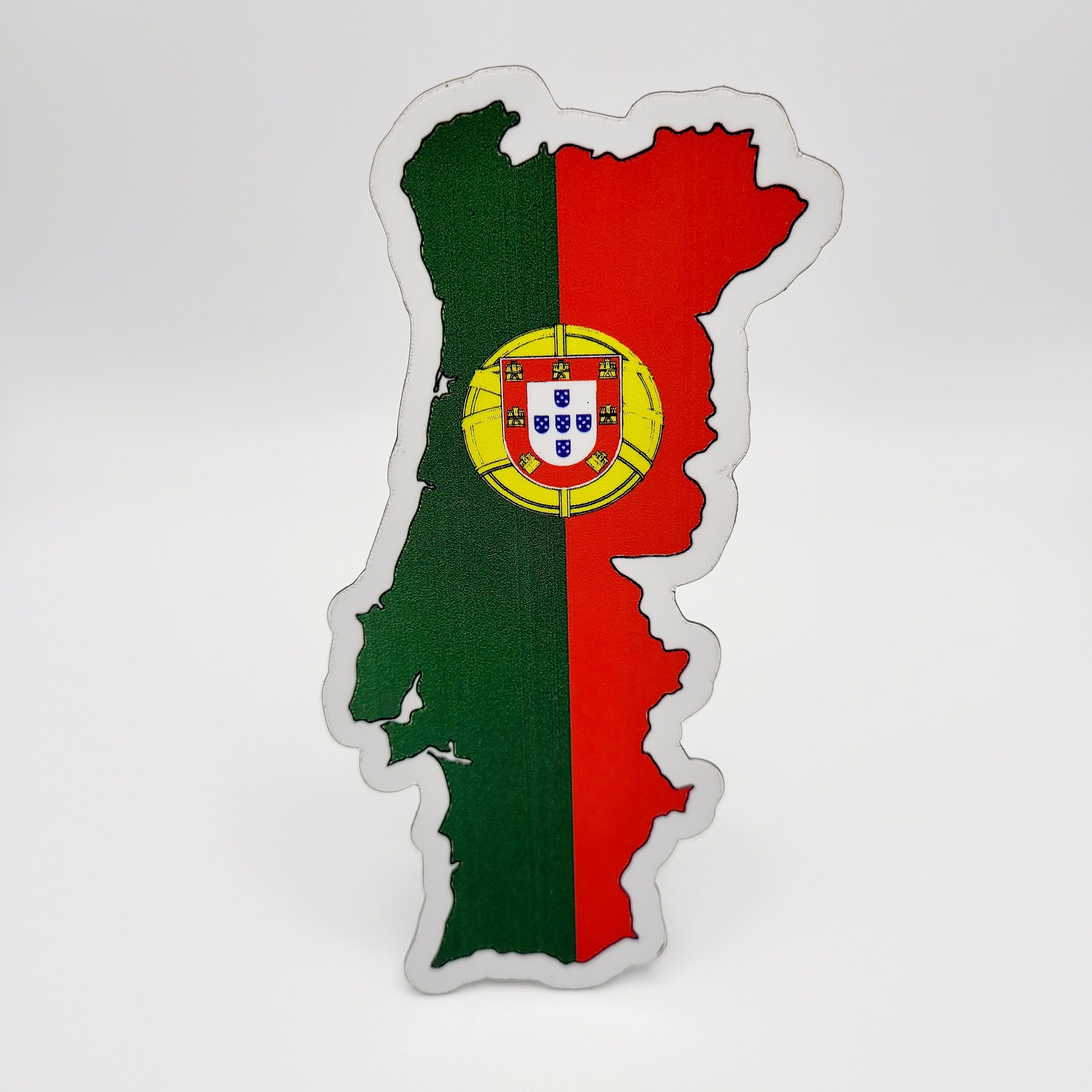Portugal Mapag™ Magnetic Map and Flag Decal canada Wide Free - Etsy Canada