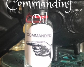 Commanding Oil | Etsy
