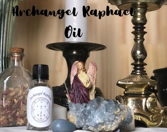 Archangel Raphael Crystal | Etsy