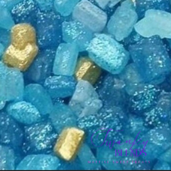 Blue Rock Candy - Etsy