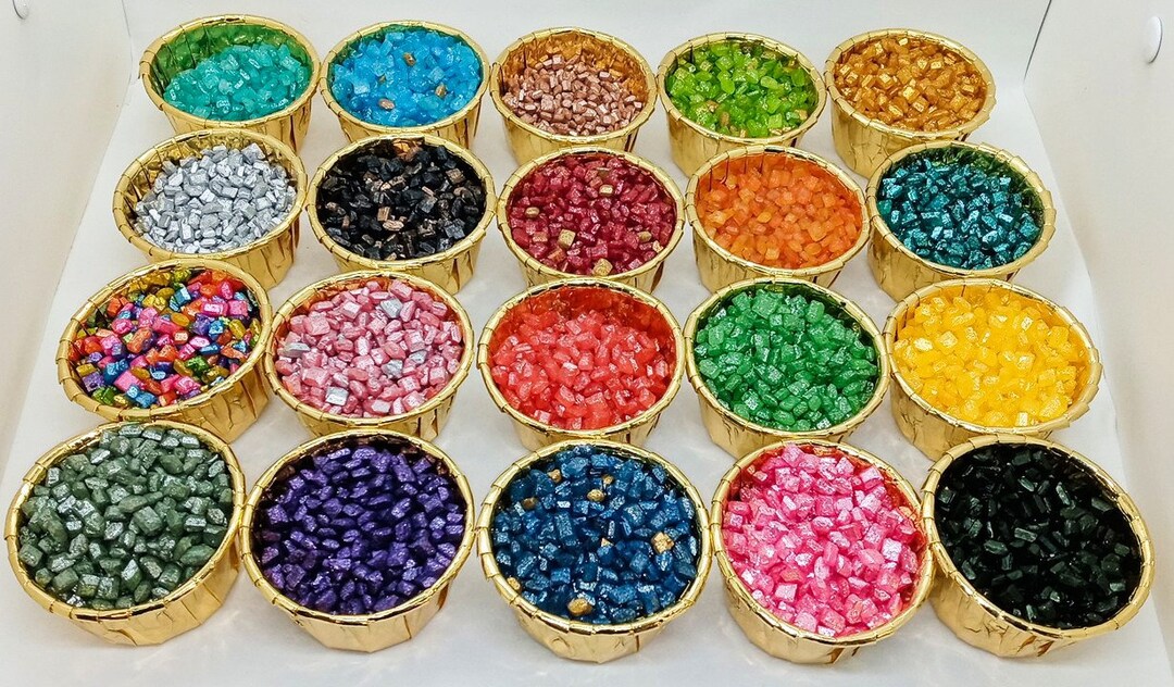 Rock Candy Crystal Sugar Rocks Geode Cake Decorations - Etsy