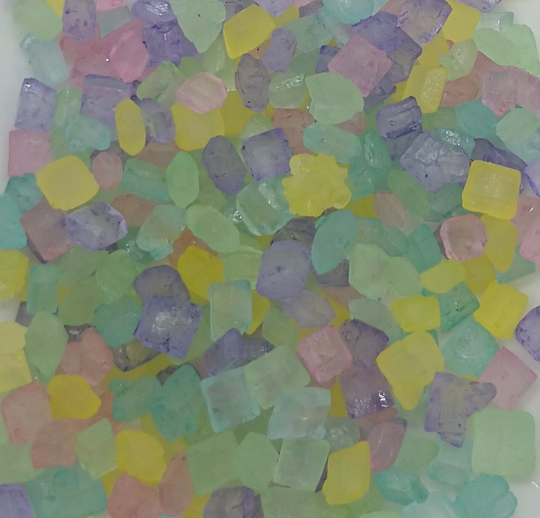 Rock Sugar Pastel Mix | Pastel Color Sugar Gems | Geode Cakes - Etsy